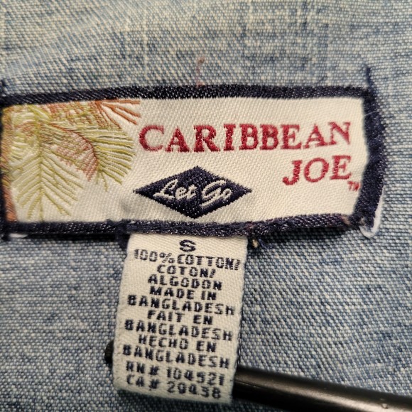 Caribbean Joe | Jackets & Coats | Caribbean Joe Womens Denim Button ...